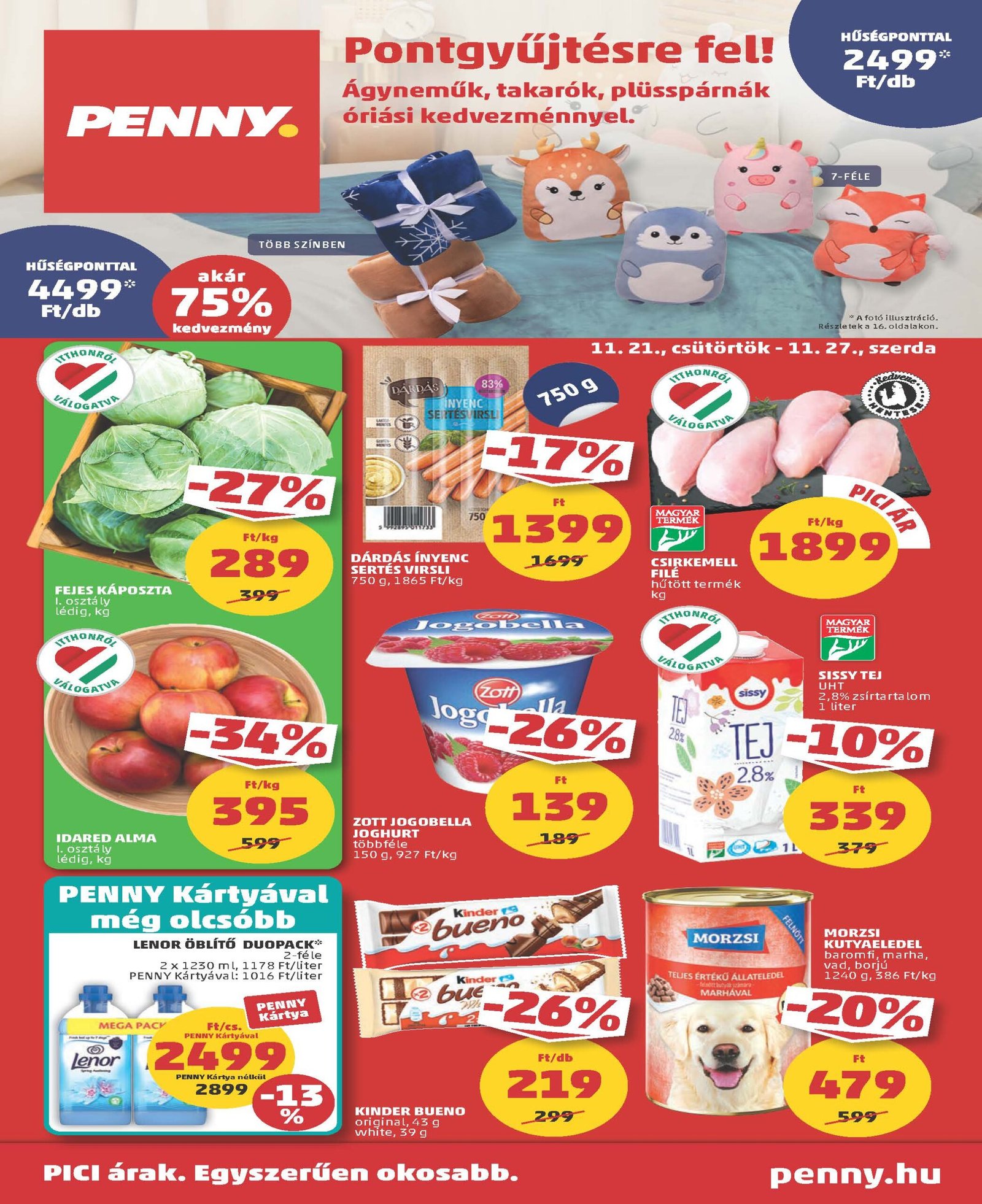 Penny akciós újság 2024 - 47. hét - Akció Központ