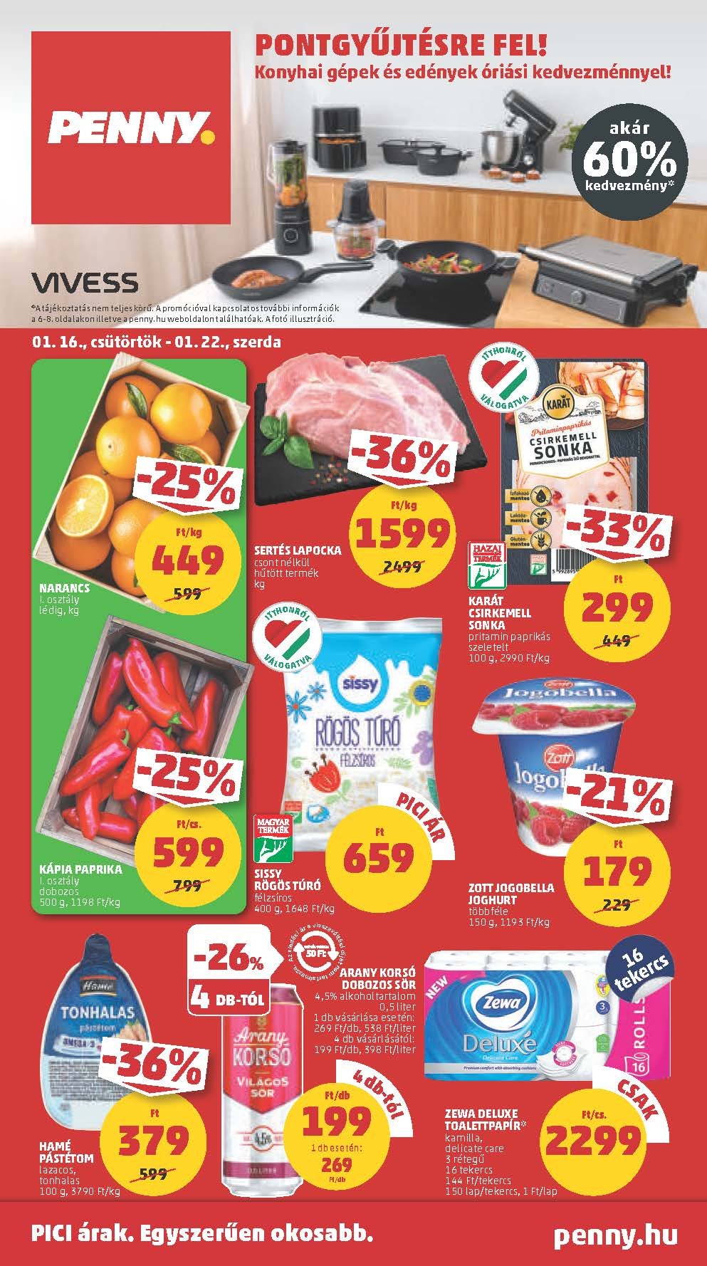 Penny akciós újság 2025 - 3. hét - Akció Központ