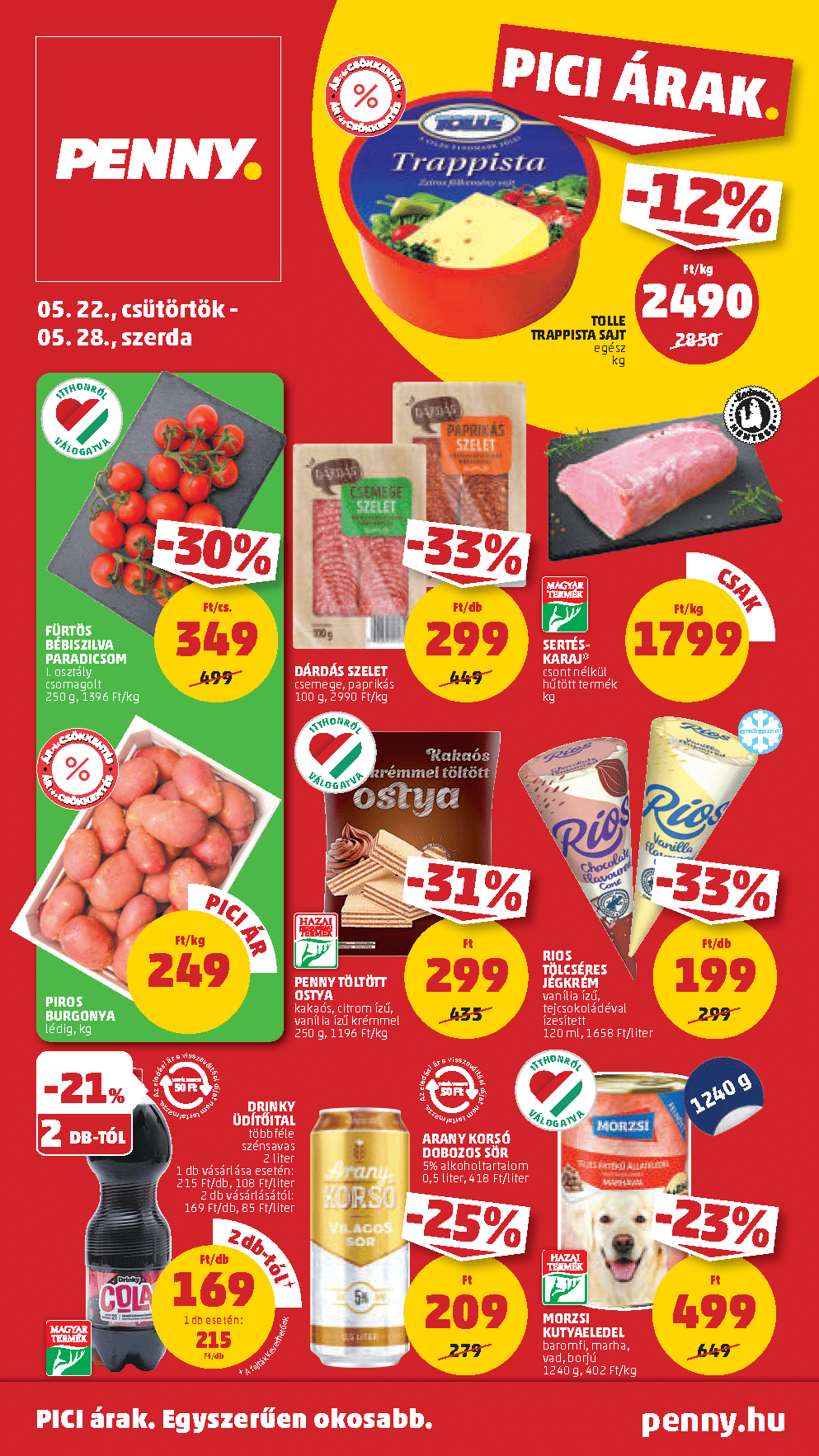Penny akciós újság 2025 - 21. hét - Akció Központ