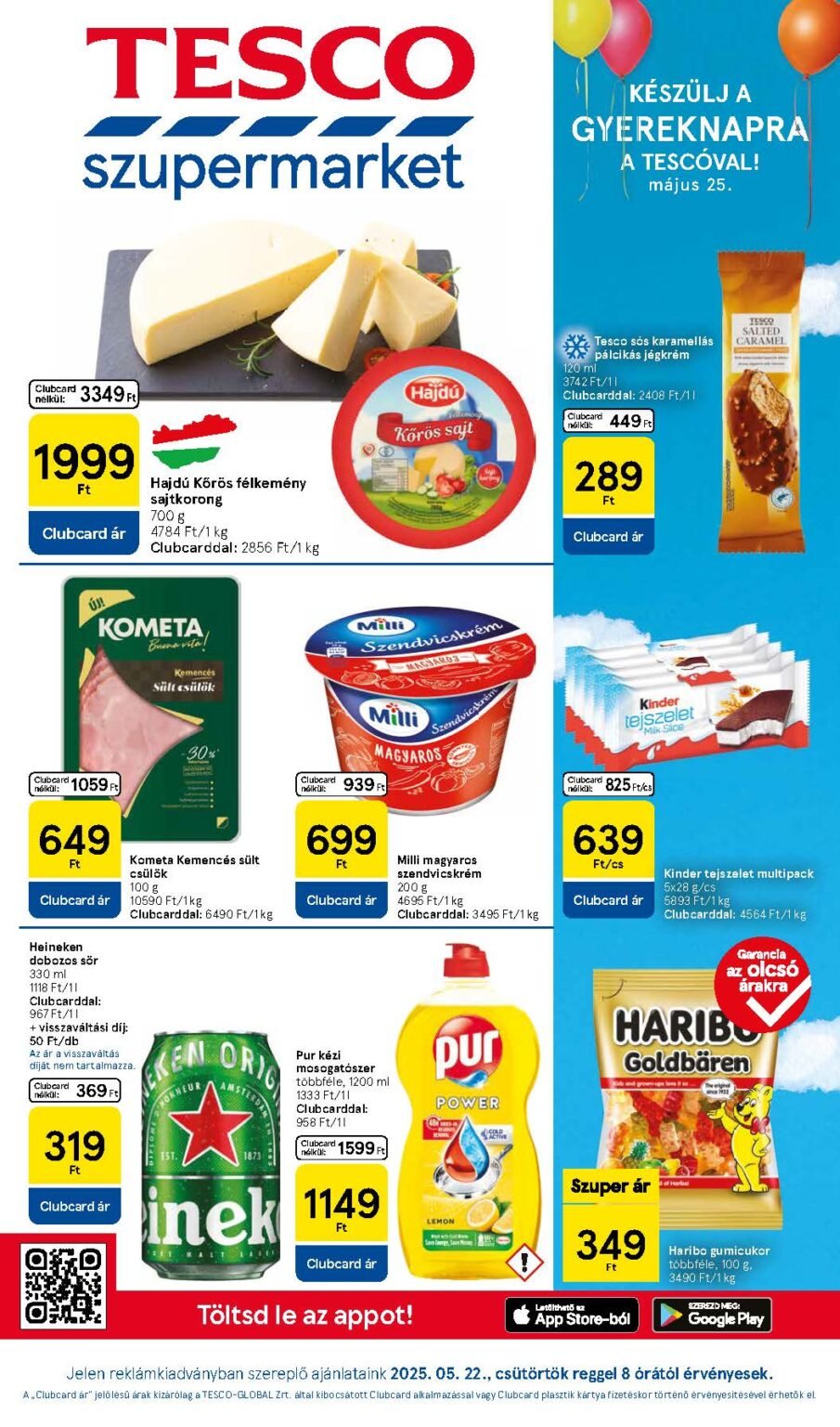 Tesco akciós újság – Aktuális akciók és kedvezmények