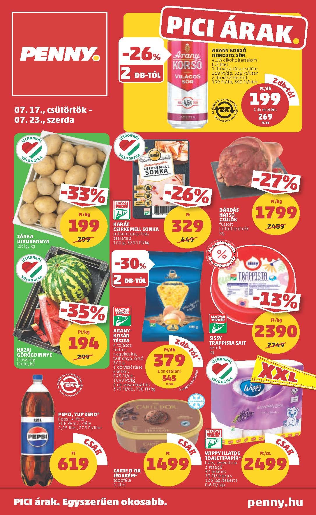 Penny akciós újság 2025 - 29. hét - Akció Központ