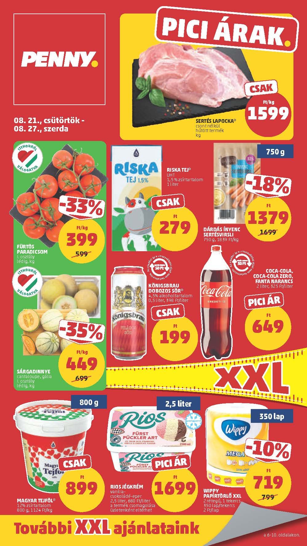 Penny akciós újság 2025 - 34. hét - Akció Központ