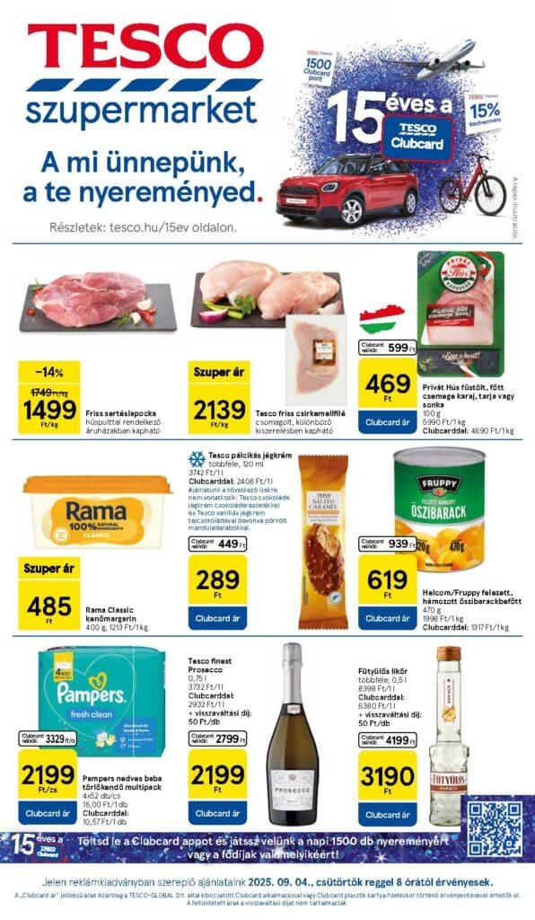Tesco akciós újság – Aktuális akciók és kedvezmények